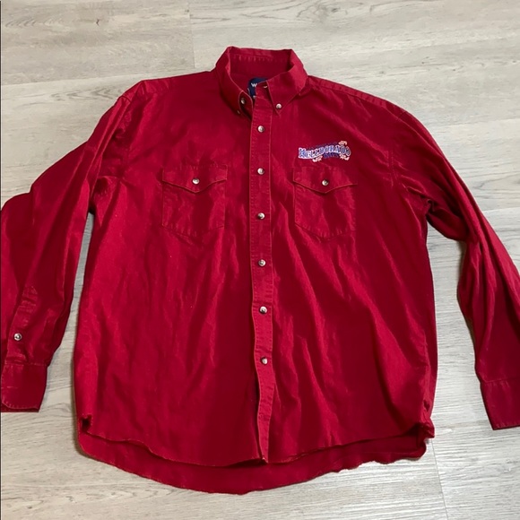 Wrangler | Shirts | Vintage Wrangler Rodeo Mens Shirt | Poshmark